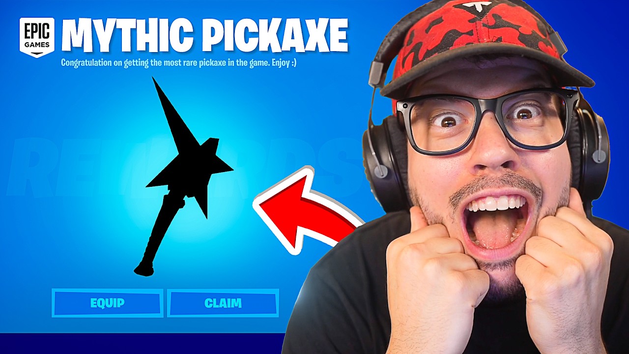 How I Got the *FREE* RAREST Pickaxe! - YouTube