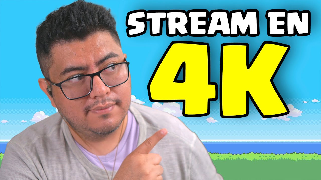 Como hacer directos en 4k - TODO LO QUE DEBES SABER - YouTube