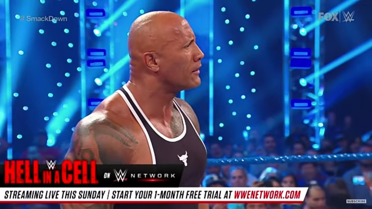 wwe the ROCK..... the Rock is back hell in cell - YouTube