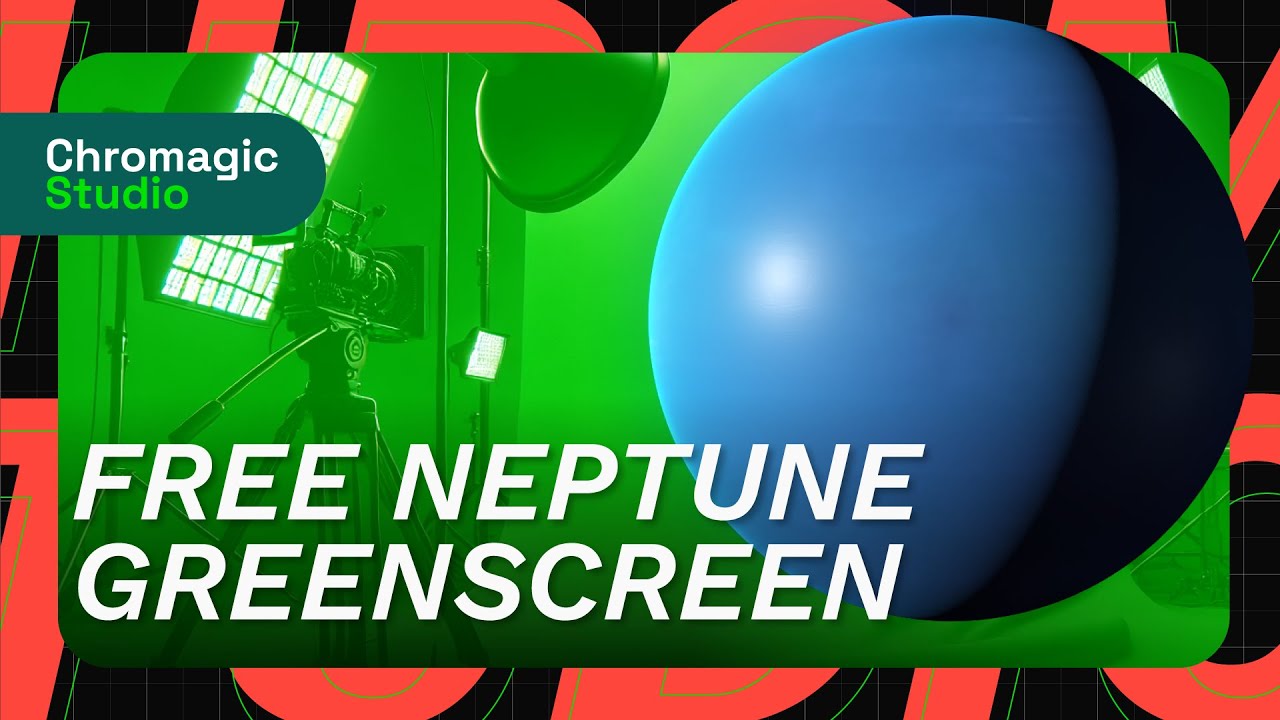 Neptune free green screen 3D animation l Full HD - YouTube