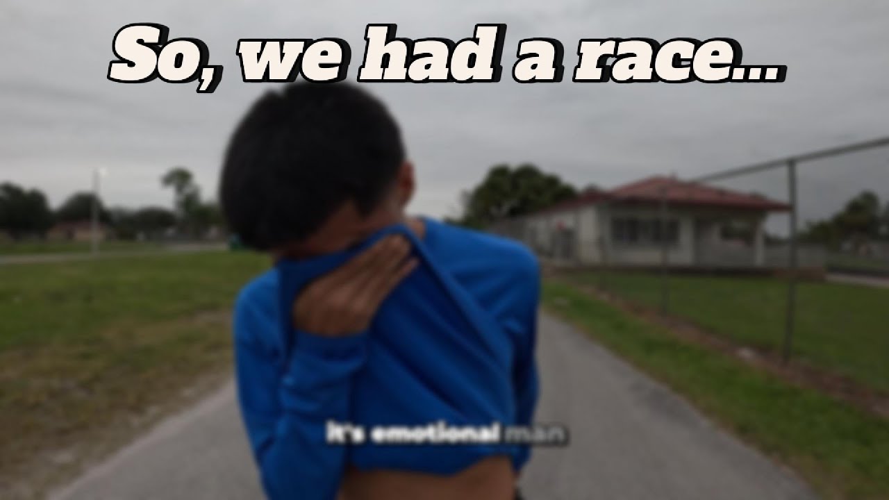 So, we had a race... (we got rolled?) - YouTube