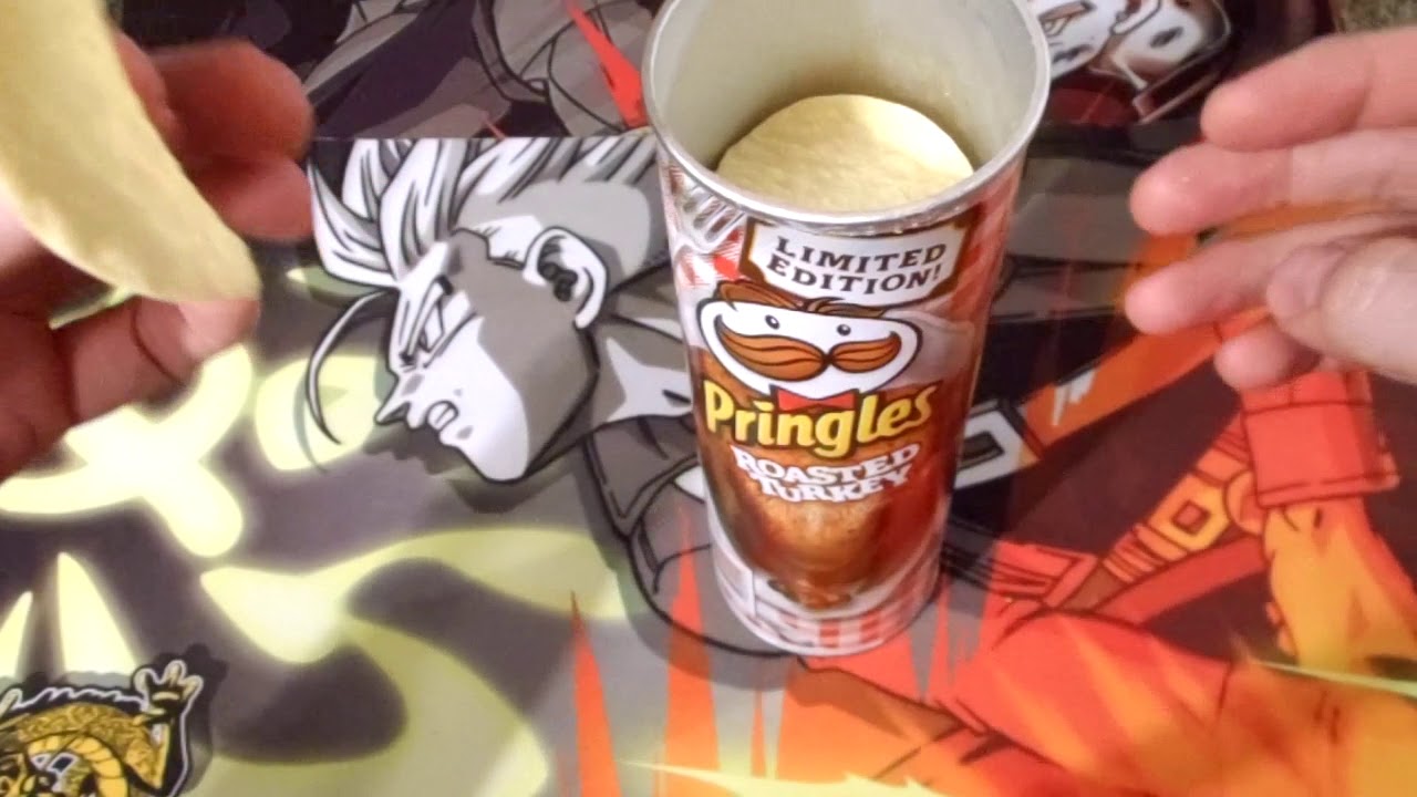 Pringles Roasted Turkey flavored chips - YouTube