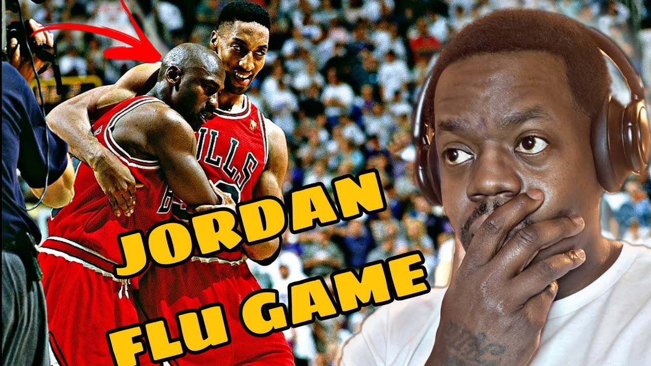 HE SCORED 38PTS WITH THE FLU?! Michael Jordan "The Flu Game" REACTION ...