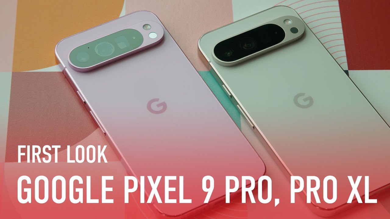 Hands On With the Pixel 9 Pro and 9 Pro XL - YouTube