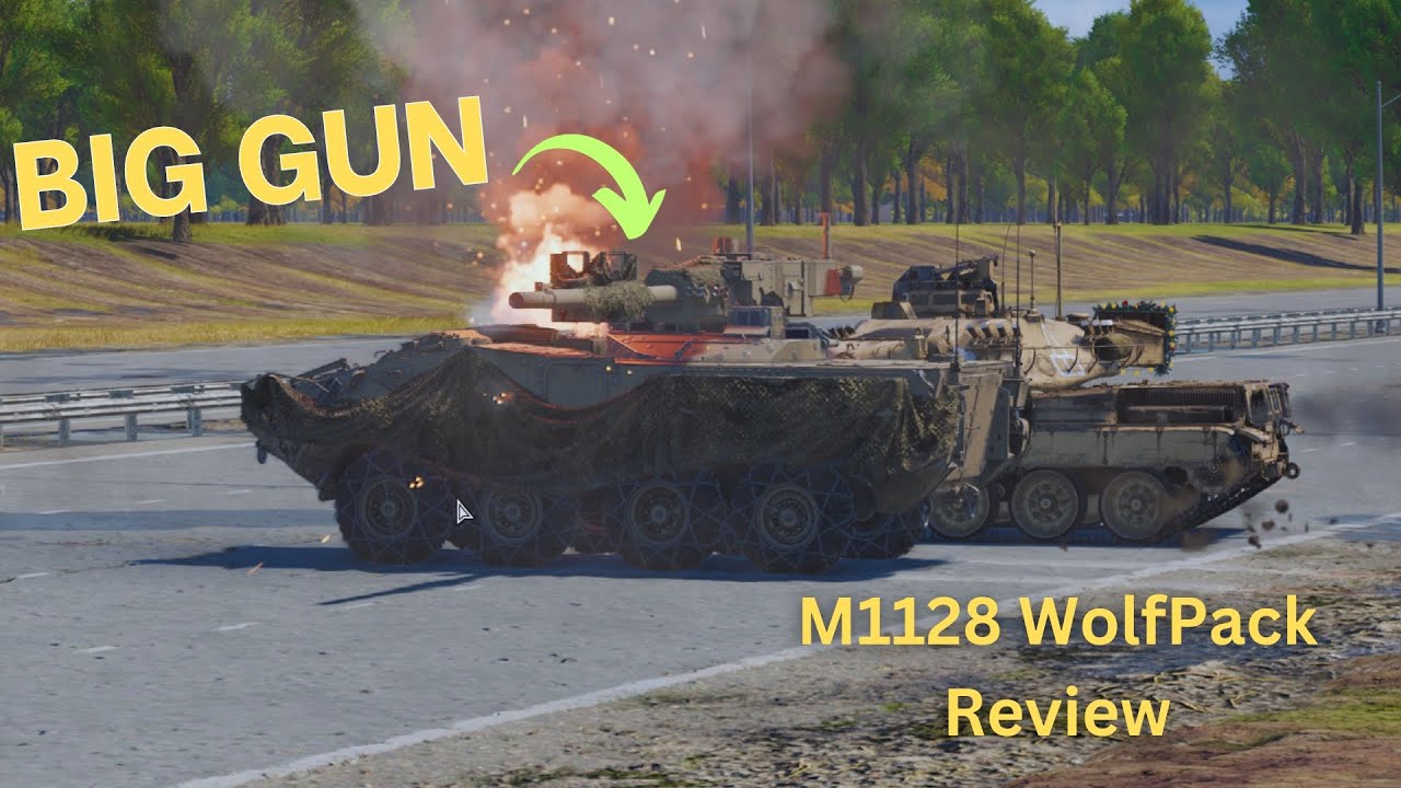 M1128 Wolfpack Full Review | BUY OR NAH [war Thunder] - YouTube