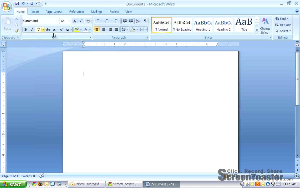 MLA Formatting a Paper in Word 2007 - YouTube