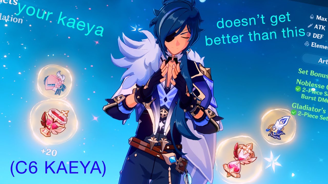 Most Underrated Kaeya Build (16K+ DAMAGE) - YouTube