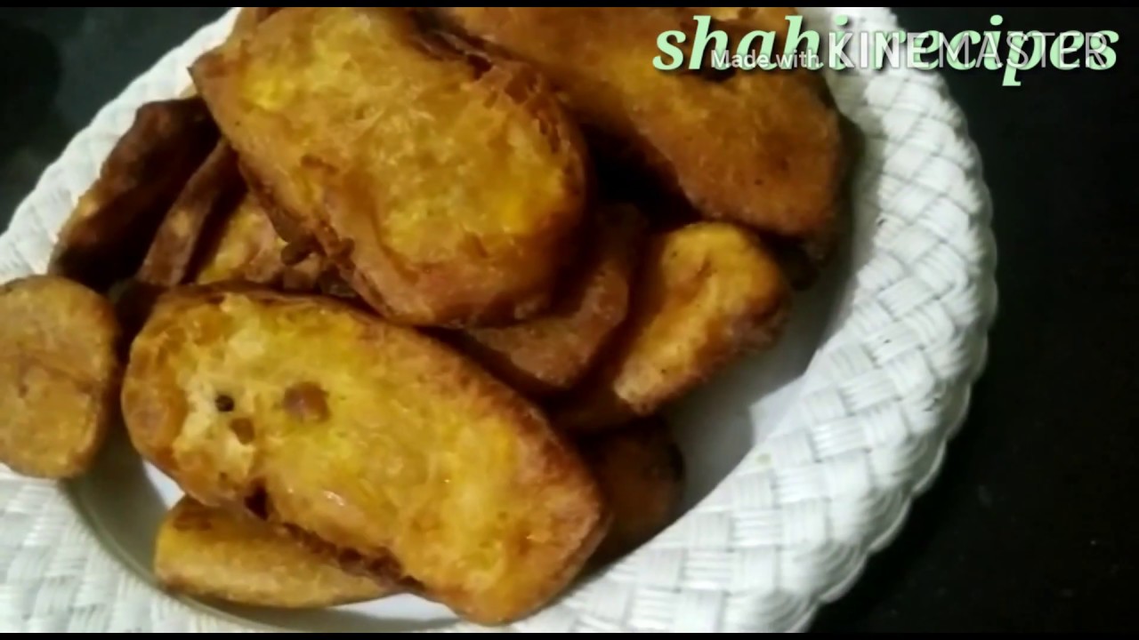 "pazham Pori"sweet bajji" - YouTube