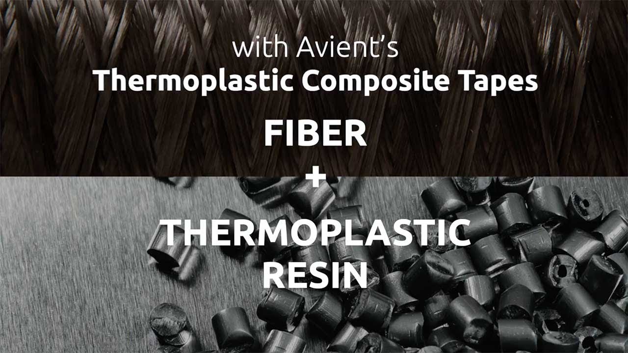 Avient Thermoplastic Composite Tape Portfolio - YouTube