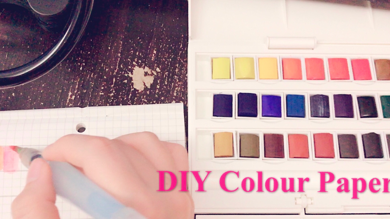 How To DIY Watercolor PAPER YouTube how-to-diy-watercolor-paper-youtube