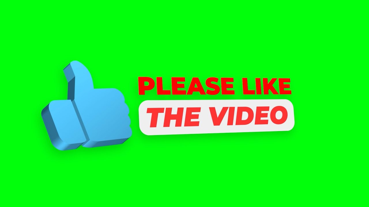 [GREEN SCREEN] - DE UM LIKE NO VIDEO [DOWNLOADS NA DESCRIÇÃO] - YouTube