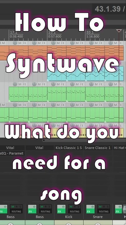 How to Make a Retrowave Song – Essential Synthwave Tips & Free Plugins! 🎶🔥 #music #retrowave # ...