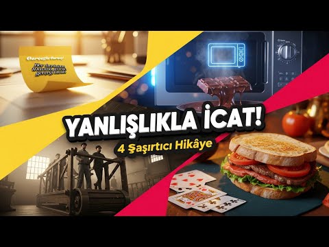 4 İcat Hikâyesi: Yanlışlar, Tesadüfler ve Büyük Buluşlar | GERÇEĞİN GERÇEĞİ
