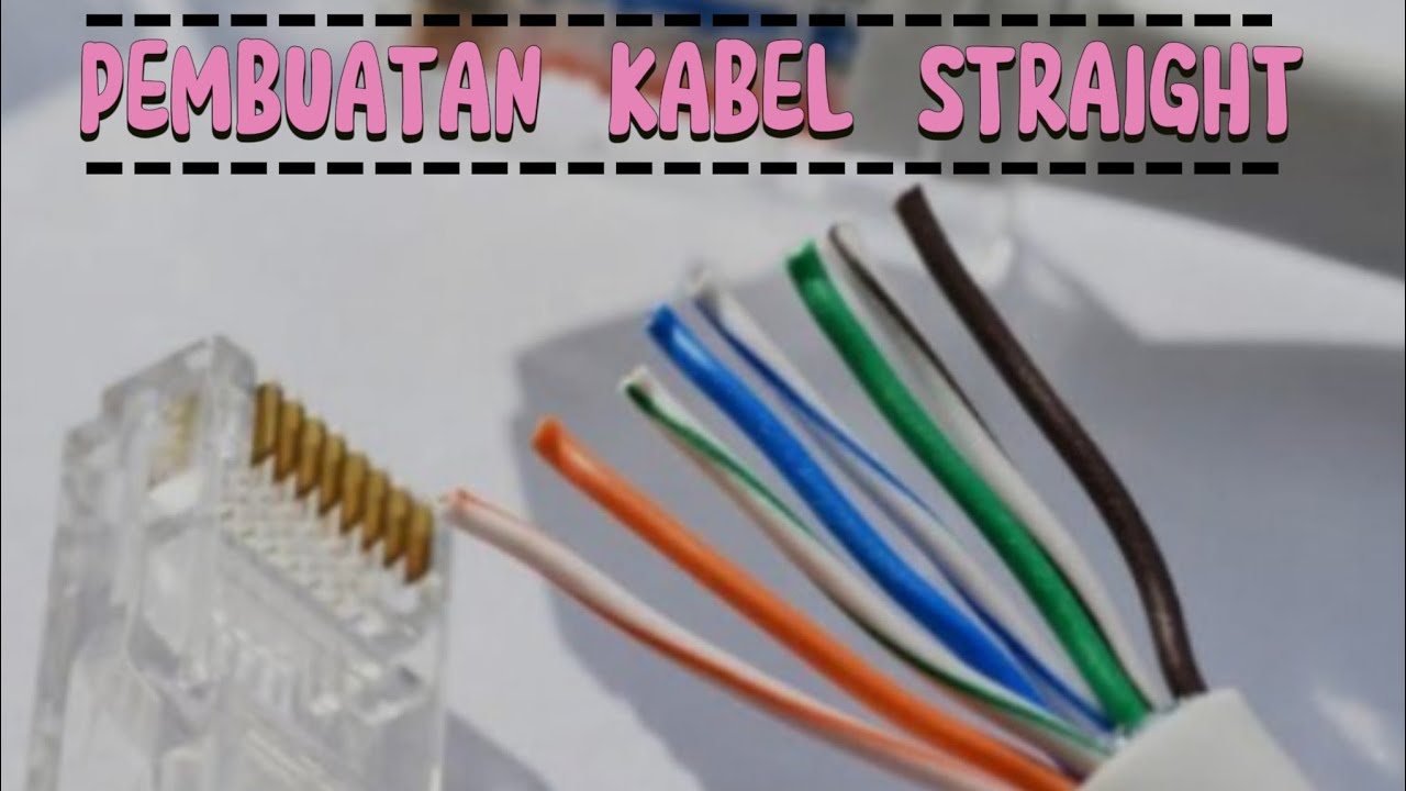 PEMBUATAN KABEL STRAIGHT || KUIS ADMINISTRASI JARINGAN #itbstikomambon ...