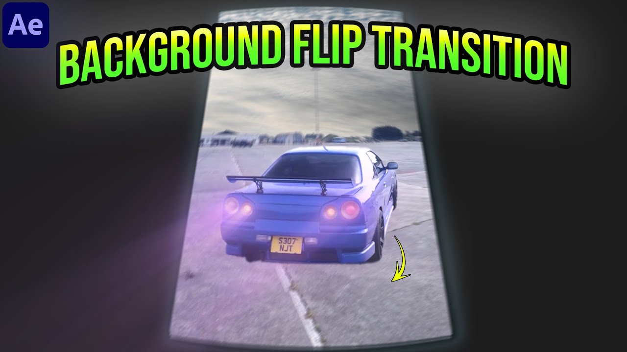 Background Flip Transition Effect in After Effects - YouTube