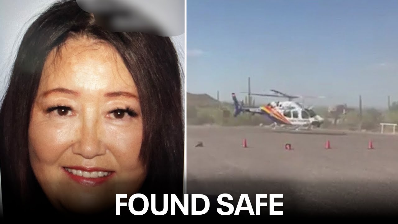 Missing Arizona woman found injured after she went hiking - YouTube