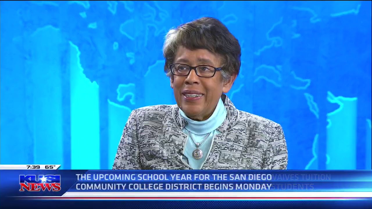 KUSI-SD: Chancellor Constance Carroll Shares What to Expect in the New ...