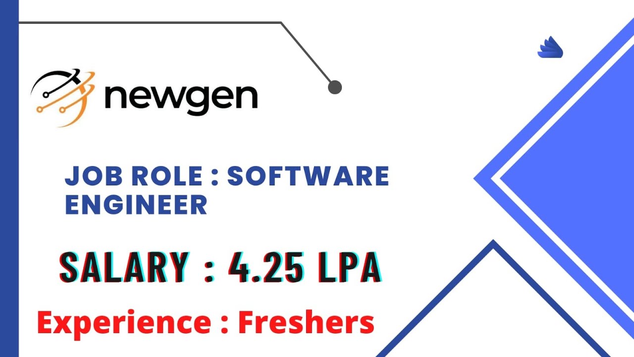 Newgen Off Campus Hiring Freshers for the Role of Software Engineer ...