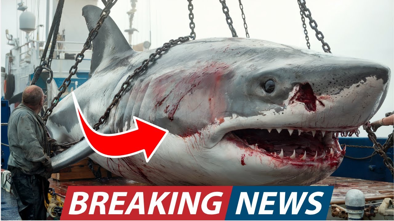 Scientists Panic After Japanese Fishermen Haul in Massive Shark With ...