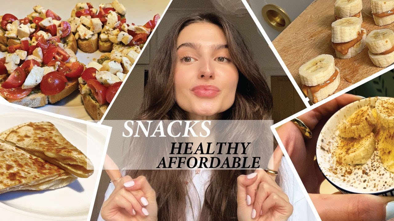 EASY, QUICK AND HEALTHY SNACKS FOR POOR STUDENTS - YouTube