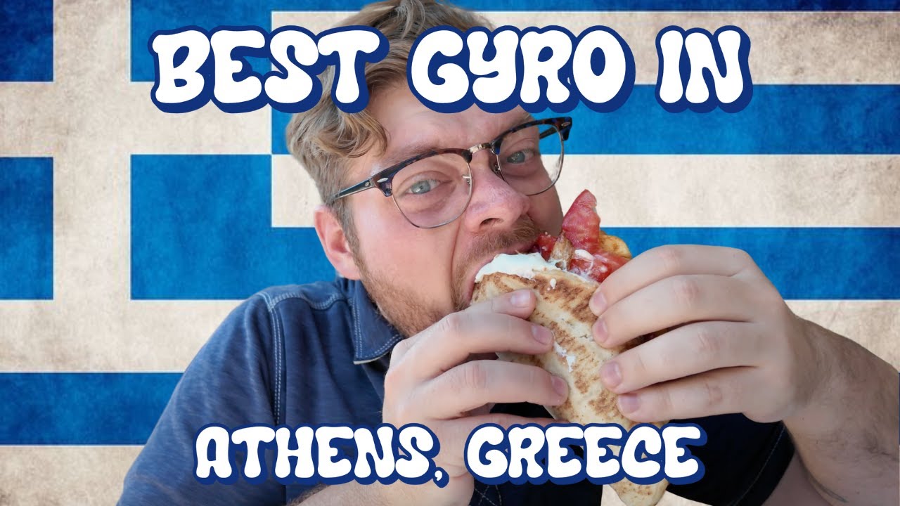 The BEST Gyro in Athens, Greece 🇬🇷 (It’s NOT The One You Think!!) - YouTube