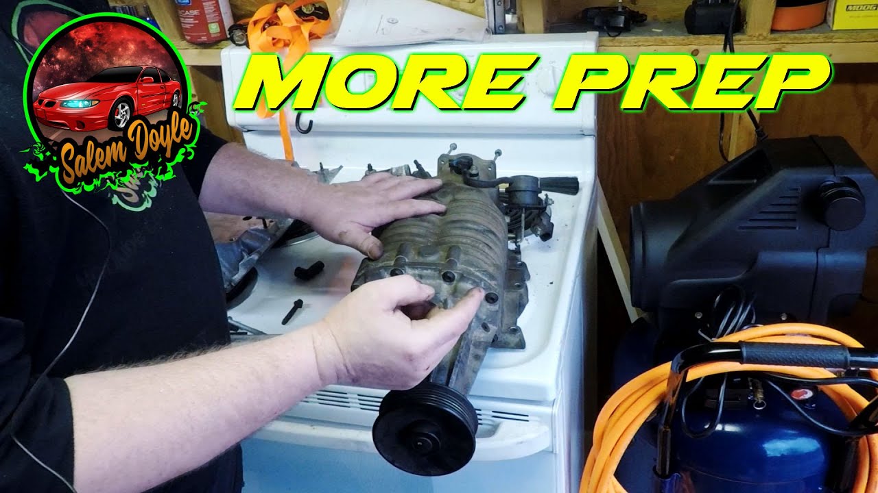 Gen 5 M90 to L67 Swap Part 2 - Supercharger Prep - YouTube