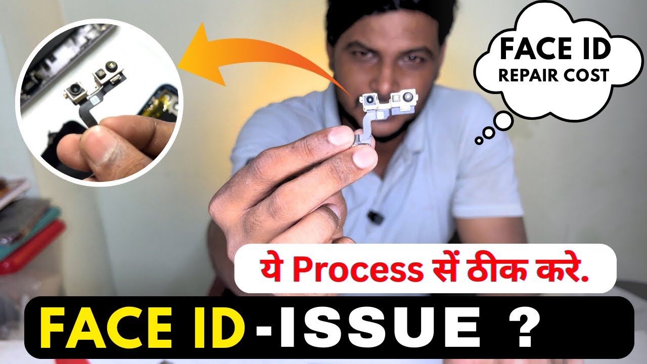 Face id Repair Cost | Face id Kaise Thik Kre | iphone X to 16 pro max ...