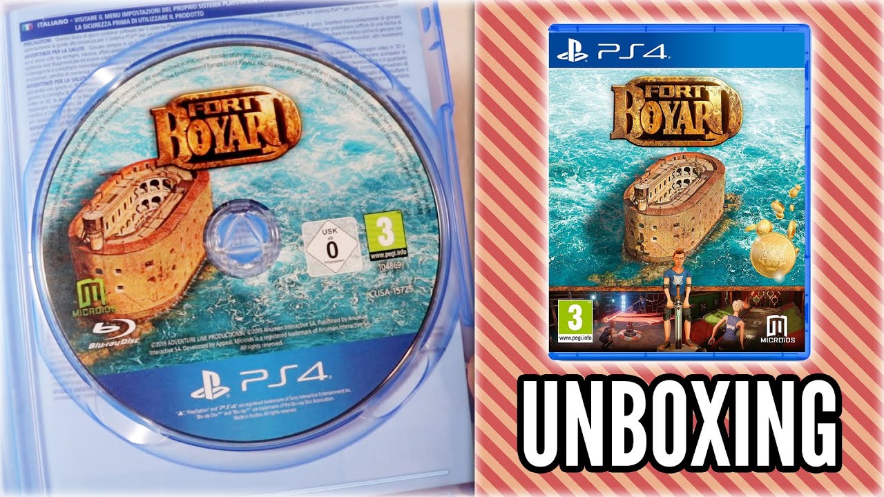 Fort Boyard (PS4) - Unboxing - YouTube