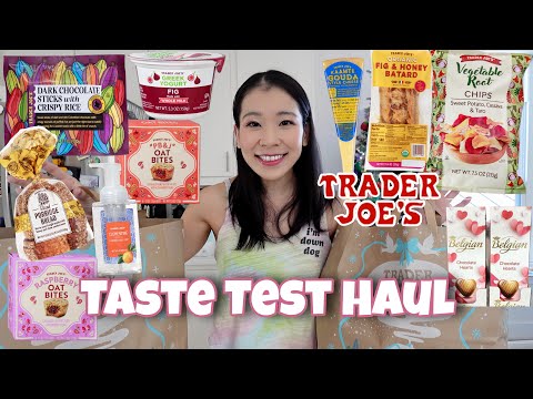 Taste Test Trader Joe's New Items! Trader joe's haul 2026|oat bites, porridge bread, fig yogurt