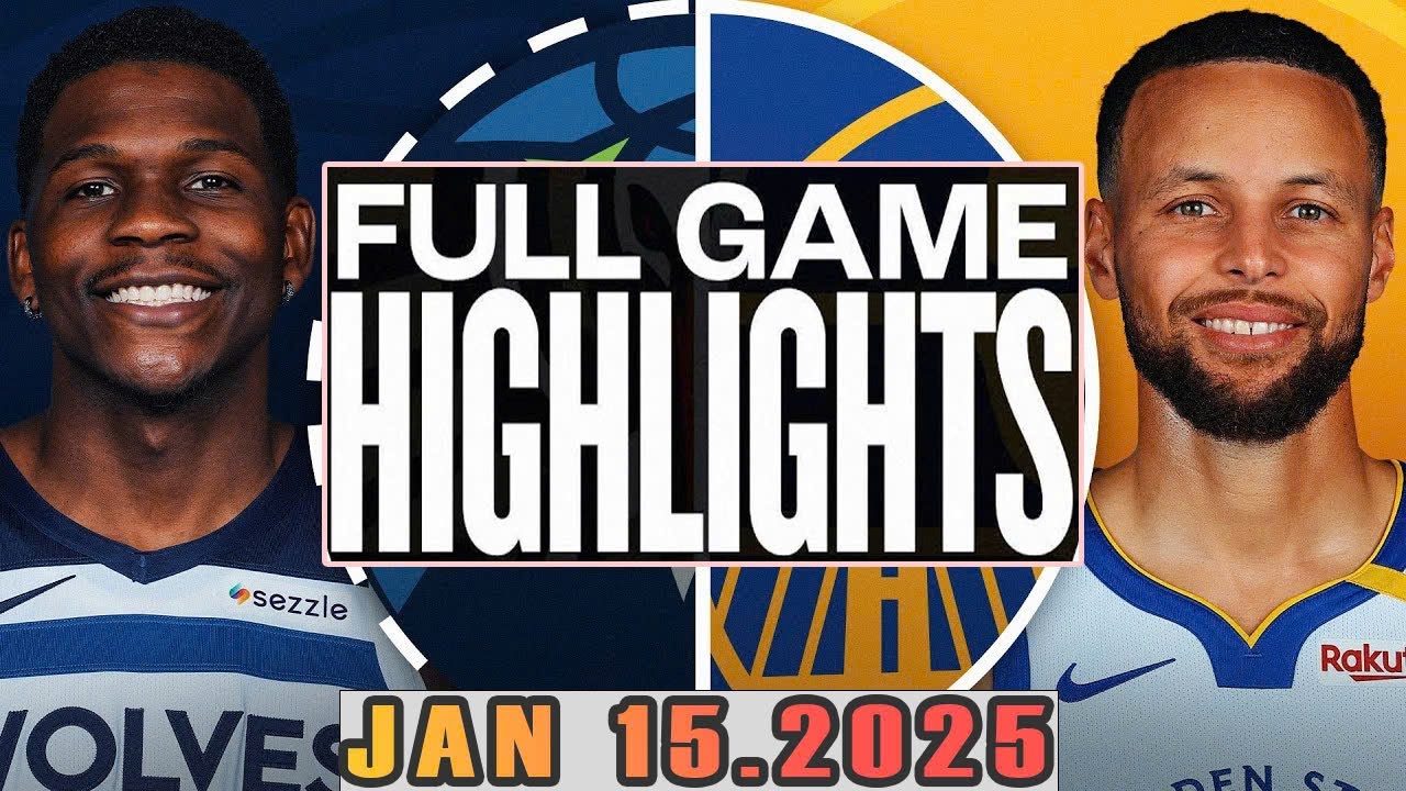 Minnesota Timberwolves Vs Golden State Warriors Full Game Highlights ...