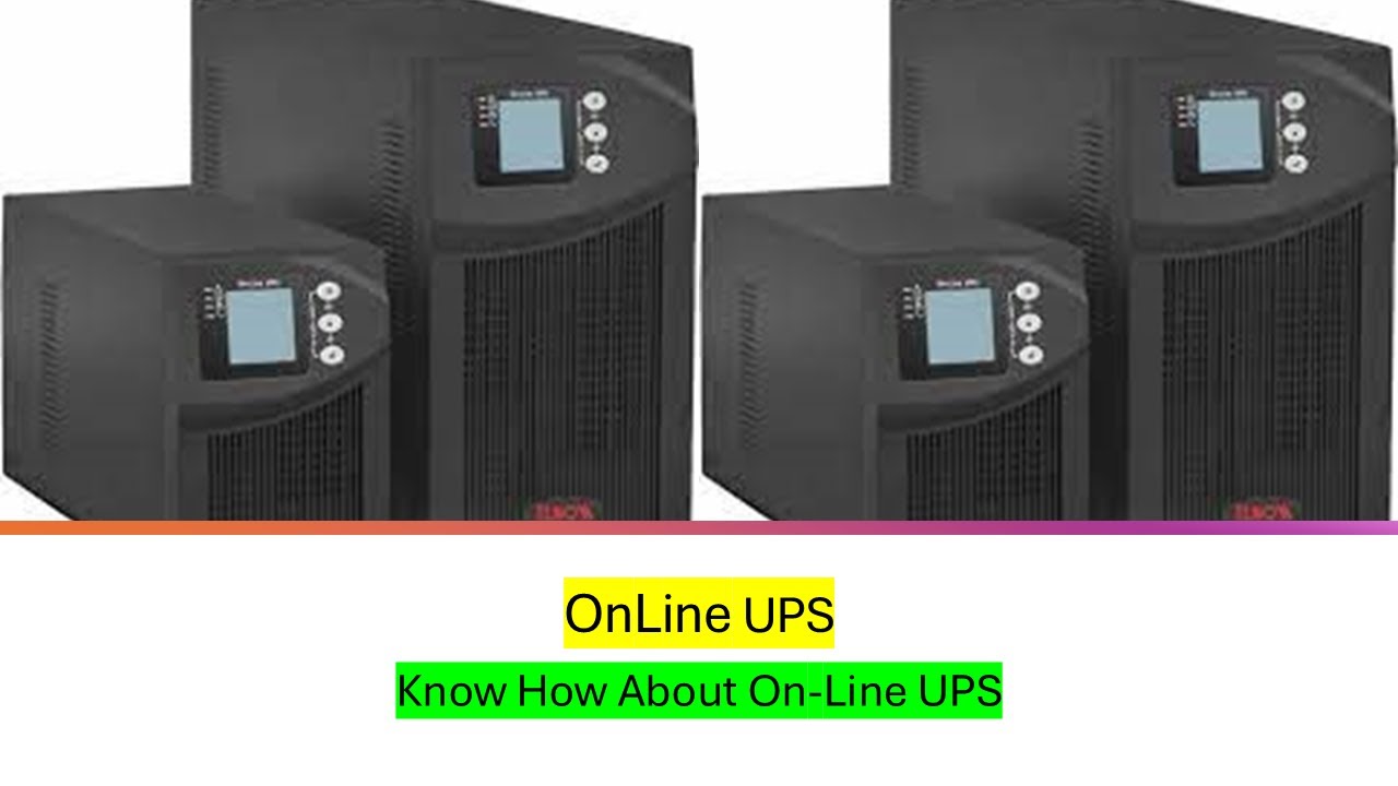 Online UPS Overview For 1KVA 2KVA and 3KVA - YouTube