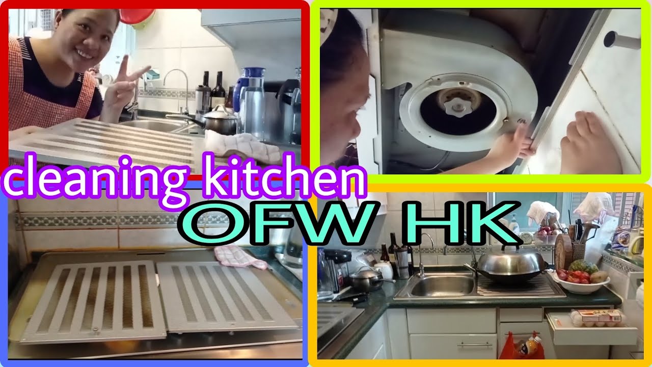 Cleaning kitchen ofw in HK|JMay Thimz - YouTube