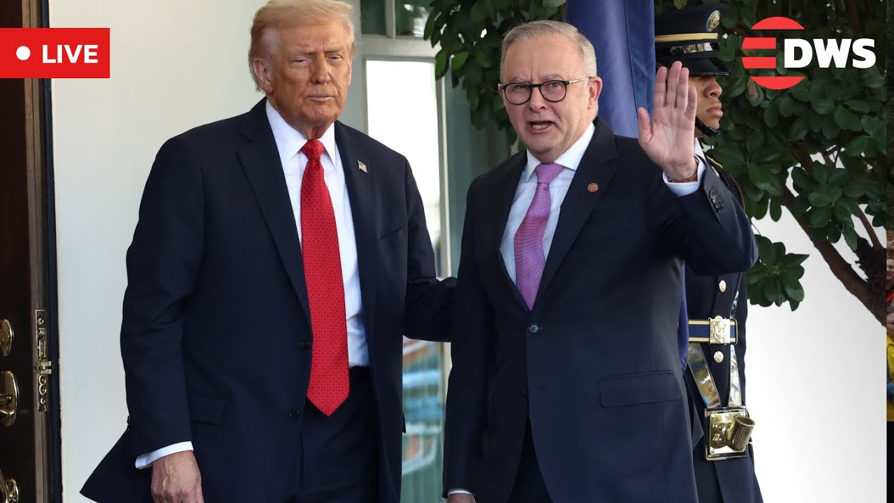 LIVE: Trump & Australian PM Albanese Hold HIGH-STAKES White House ...