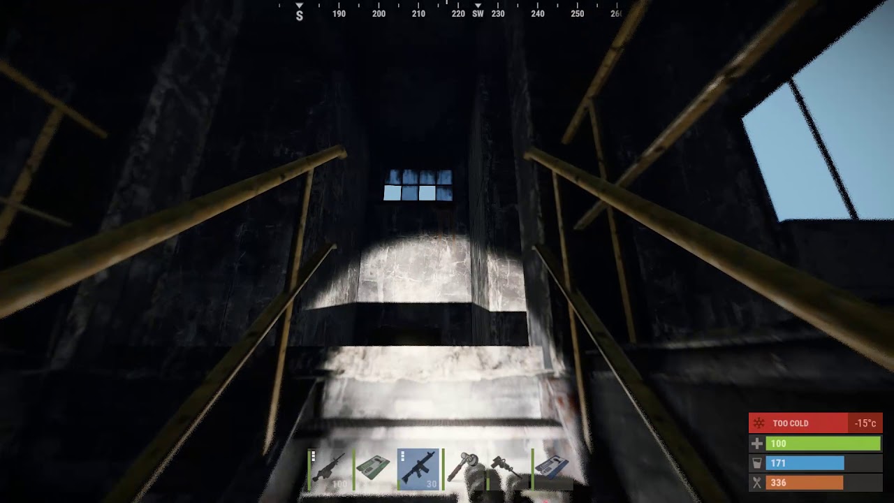 How to get into vault room in Train Yard - Rust - YouTube