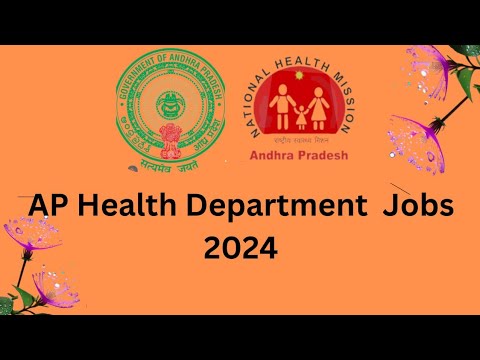 Ap health department 2024 - YouTube