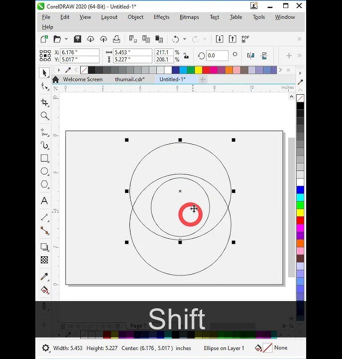 || YouTube Shorts || How To Design Easy Simple Eye In Corel Draw 2021 #Eyedesignideas - YouTube