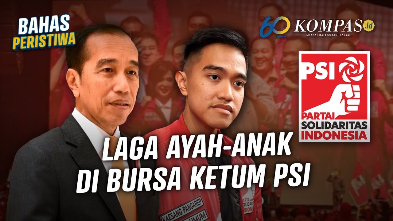 Jokowi Tak Mau Kalah Jadi Ketua Umum PSI - YouTube