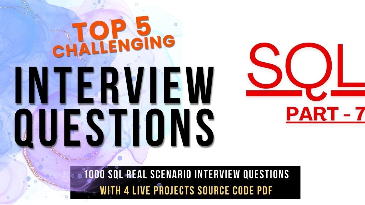 Sql Query Interview Questions How To Prepare Sql Queries For 5240