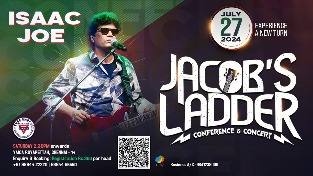 ISAAC JOE | JACOB'S LADDER | CONFERENCE AND CONCERT | PROMO - YouTube