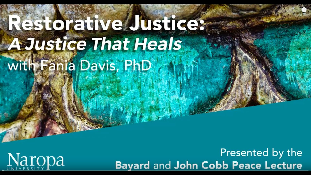 Bayard and John Cobb Peace Lecture: Fania Davis, PhD - YouTube