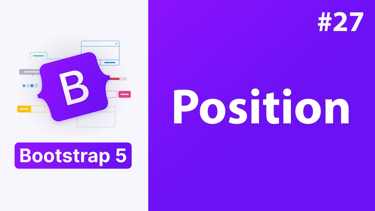 #27 - bootstrap 5 - position - YouTube