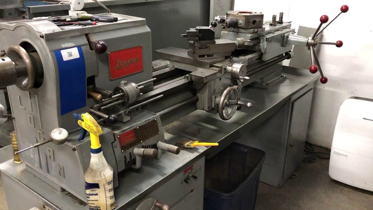 How the lathe should look clean - YouTube