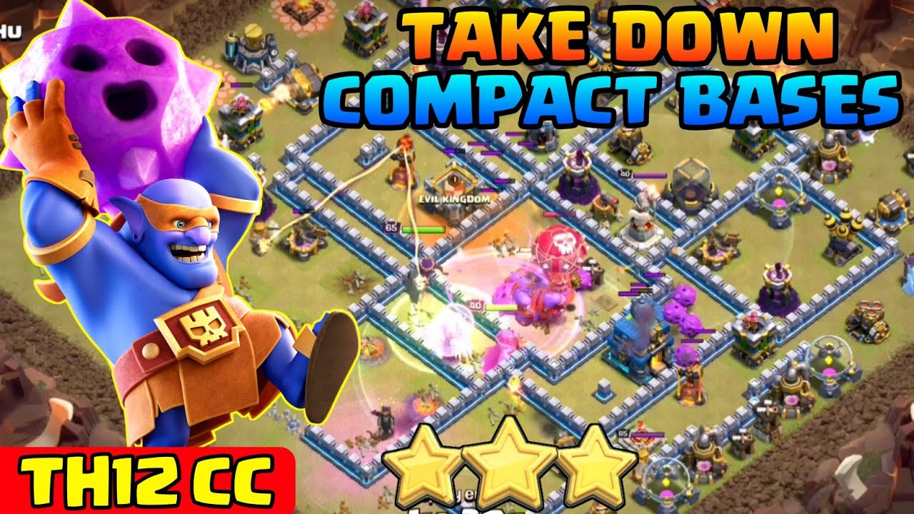 TH12 SUPER BOWLER ATTACK STRATEGY | SUPER BOWLER ATTACK TH12 CC | BEST ...