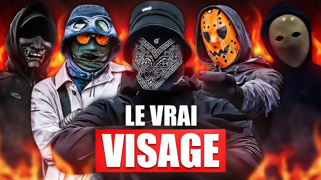 LE VRAI VISAGE DE 5 RAPPEURS MASQUÉS (Ziak, Kekra, Zeu, La Voix, Menace ...