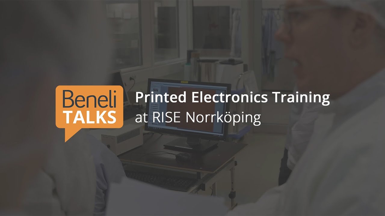 Beneli Printed Electronics training at RISE - YouTube