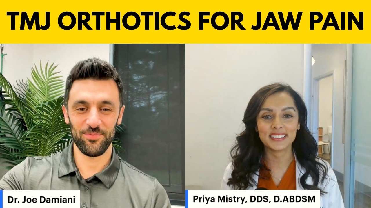 Can TMJ Orthotics Really Fix Jaw Pain? Dr. Priya Mistry & Dr. Joe ...