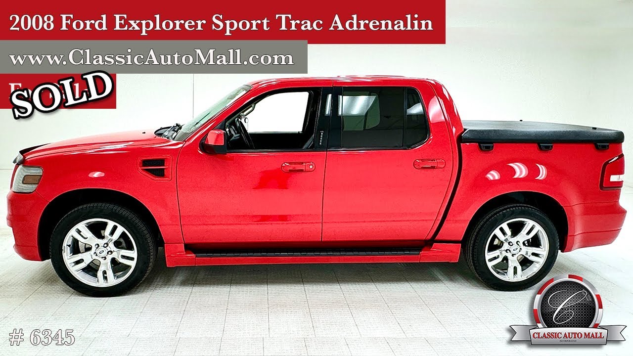 2008 Ford Explorer Sport Trac Adrenalin SOLD! Consignments at Classic ...