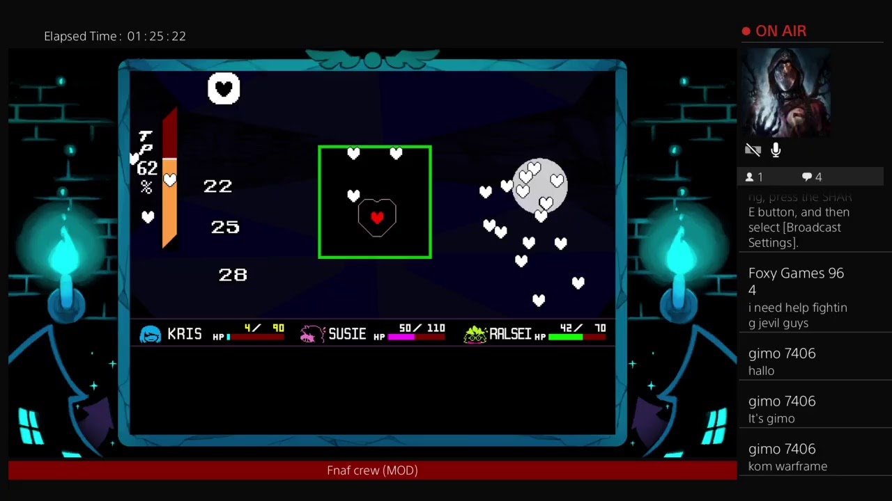 Objective Fighting jevil and finding gaster - YouTube