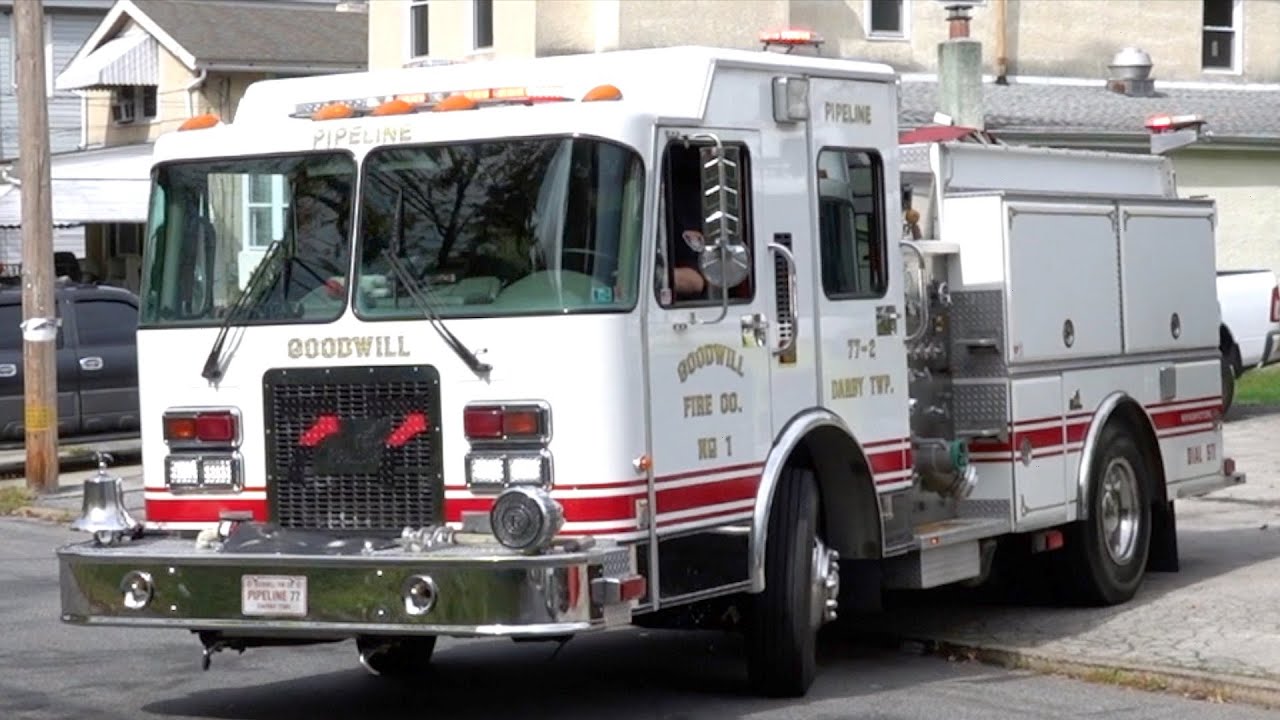 Goodwill Fire Company Pipeline 77 Responding - YouTube