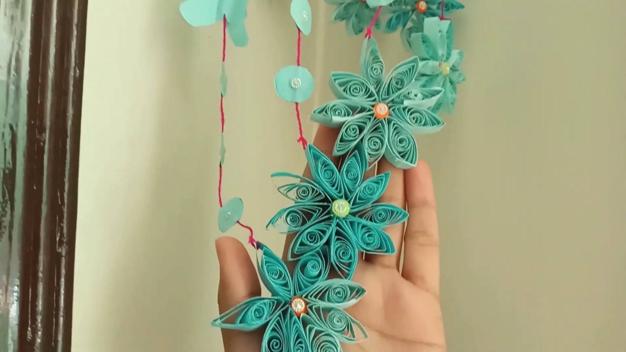 How to make flower with computer paper - YouTube